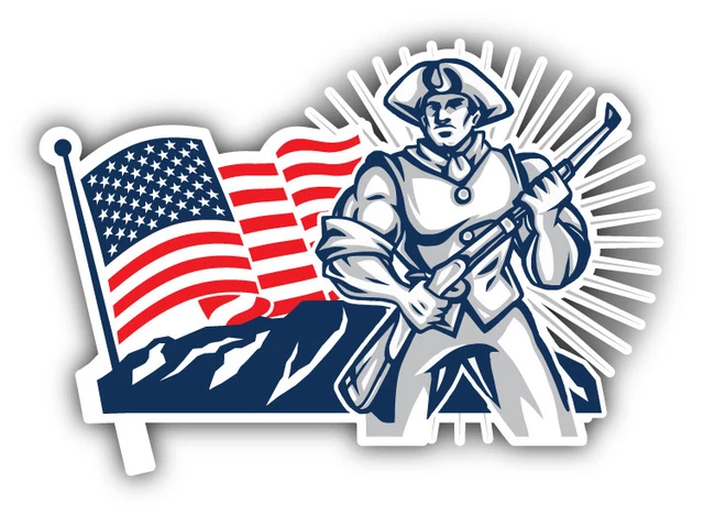 DOPASTICKER Usa Flag Soldier Sticker Decal Phone Decal Water Bottle ...