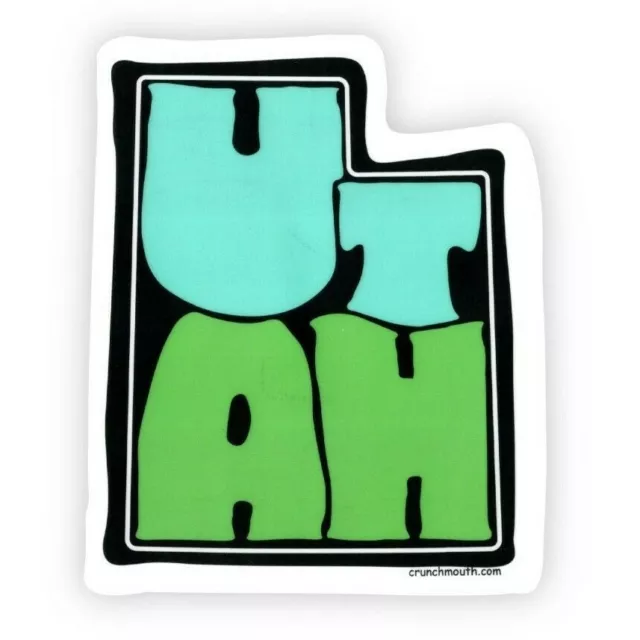 DOPASTICKER Utah State Travel Decal Car Truck Sticker Laptop Skateboard ...