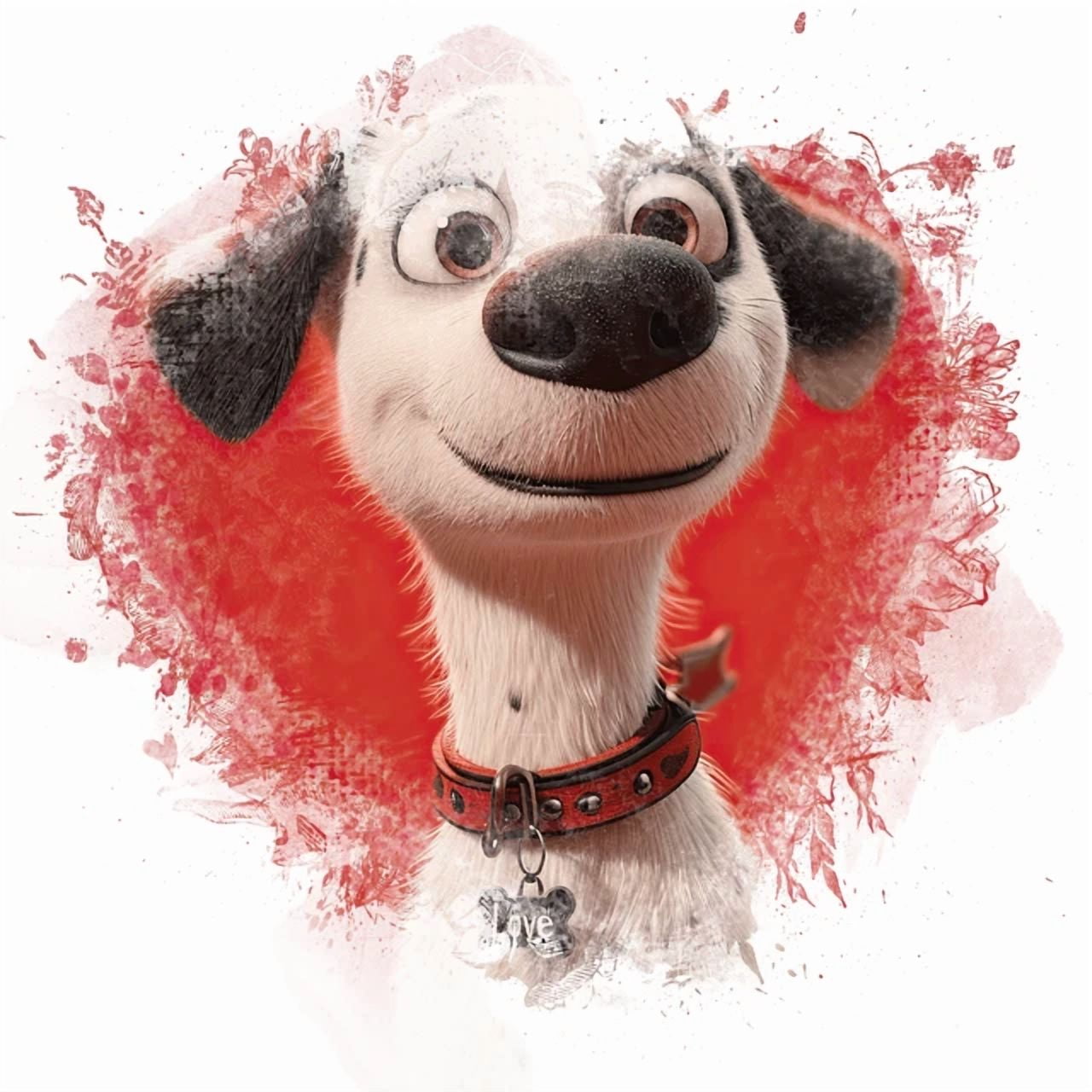 DOPASTICKER V-Day Dogs Car Sticker Dogs Sticker Phone Sticker, Latop ...