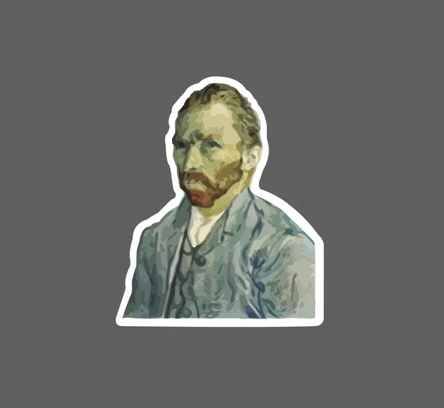 DOPASTICKER Van Gogh Sticker Artist Art History Sticker Phone Sticker ...