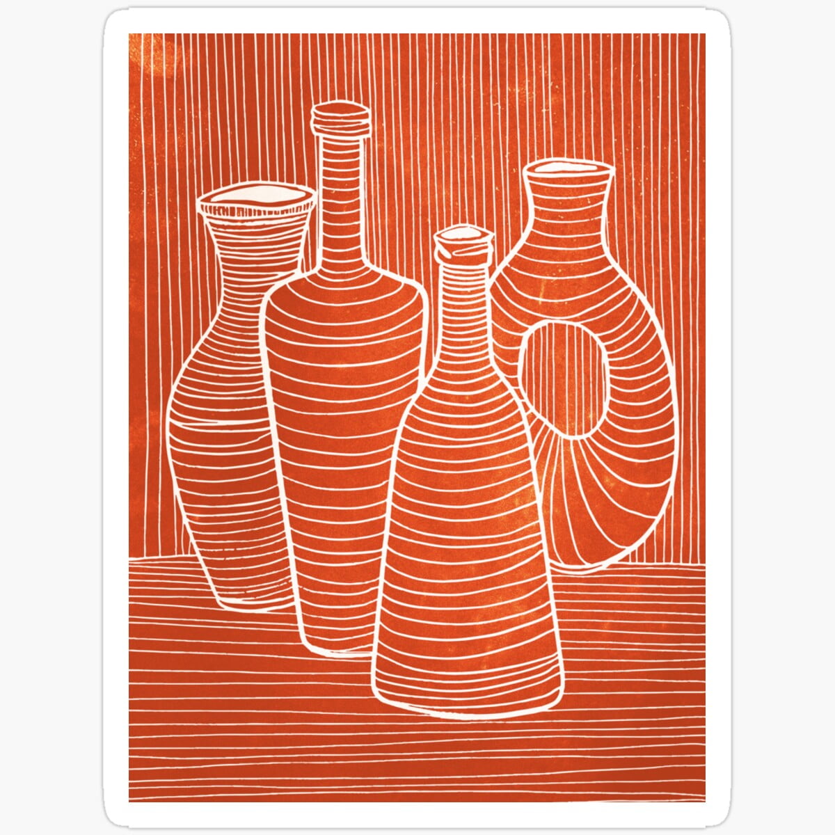DOPASTICKER Vases 01: Terracotta Edition Sticker Birthday Gifts ...