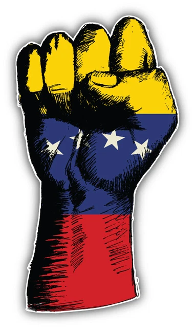 DOPASTICKER Venezuela World Flag Hand Sketch Sticker Decal Phone Decal ...