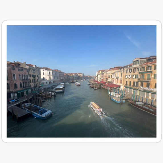 DOPASTICKER Venice Canal Sticker Phone Decal Water Bottle Stickers ...