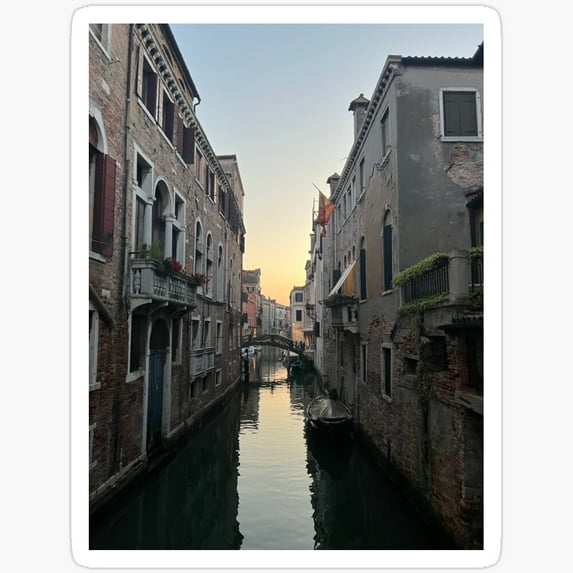 DOPASTICKER Venice Sunset Sticker Phone Decal Water Bottle Stickers ...