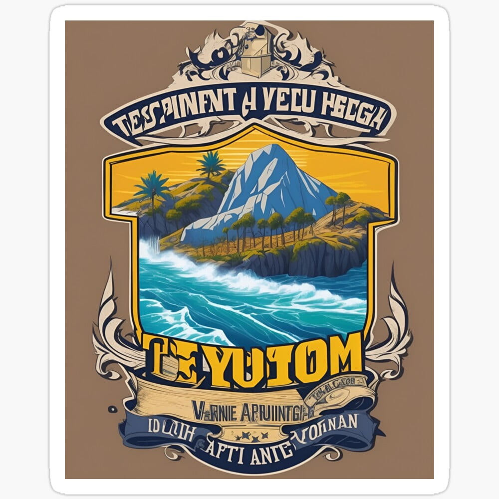 DOPASTICKER Ventura County Gift You - Phone Stickers, Waterproof Decals ...
