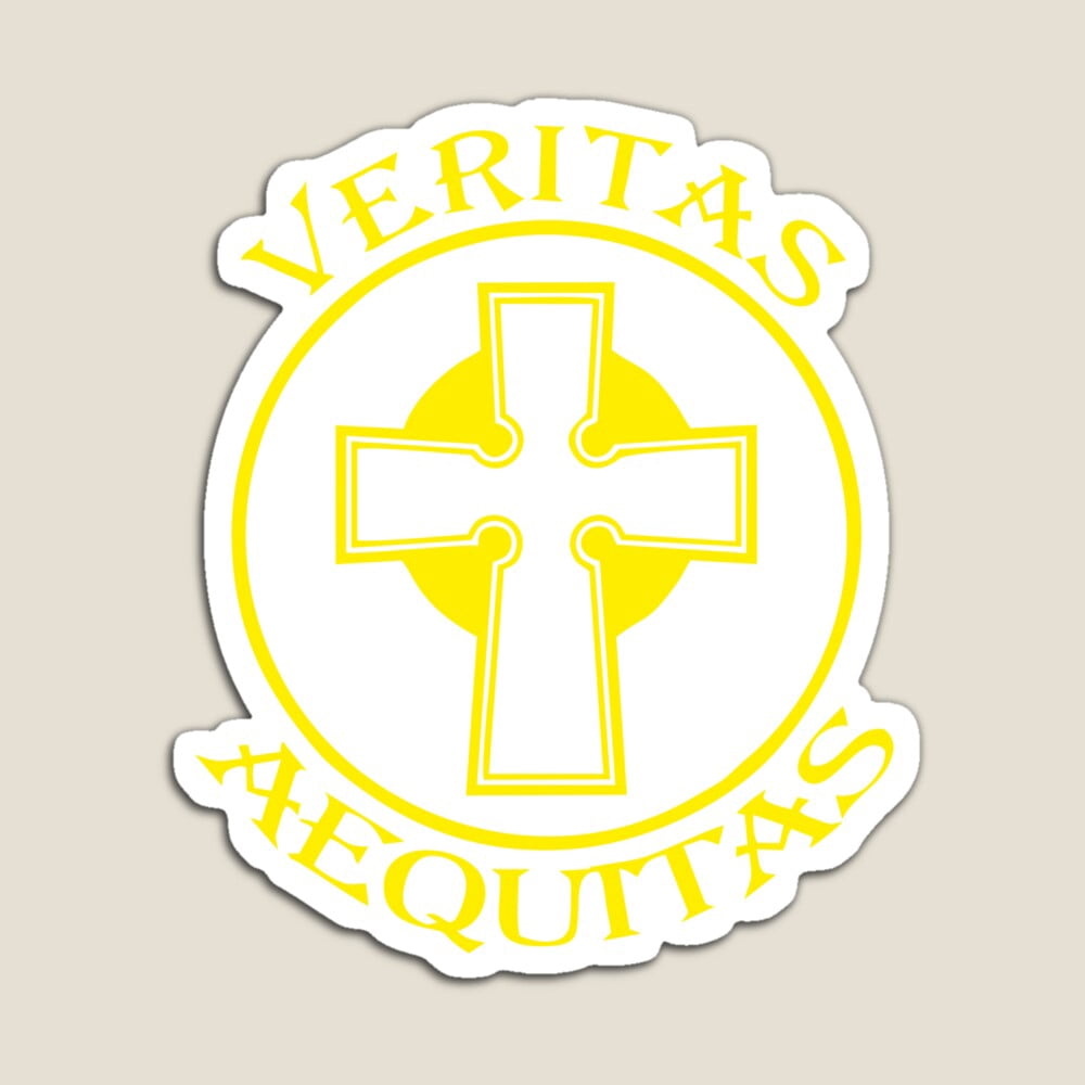 DOPASTICKER Veritas Aequitas Sticker Decorative Laptop, Phone Stickers ...