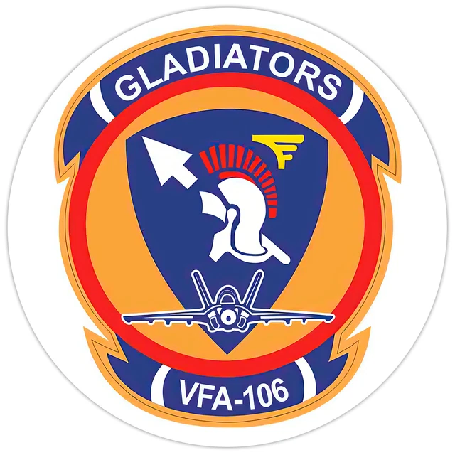 DOPASTICKER Vfa-106 'Gladiators' Sticker Military Soldier Decal Phone ...