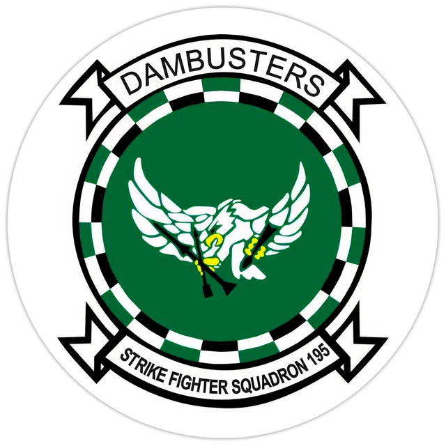 DOPASTICKER Vfa-195 'Dambusters' Sticker Military Soldier Decal Phone ...