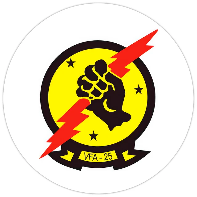 DOPASTICKER Vfa-25 'Fist Of The Fleet' Sticker Military Soldier Decal ...
