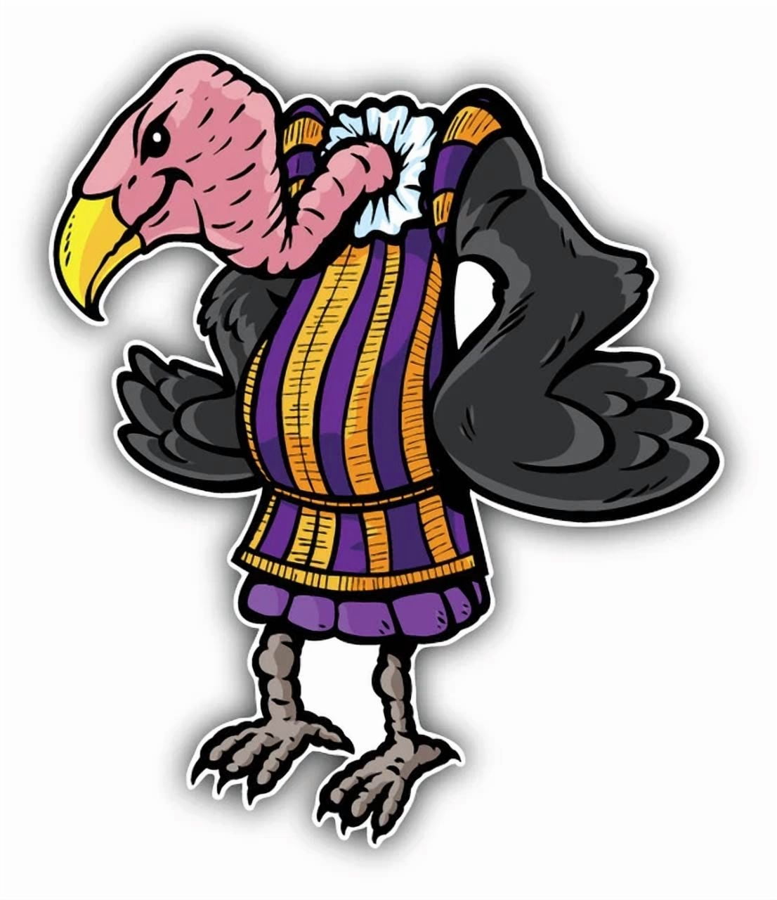 DOPASTICKER Victorian Vulture Sticker Decal Phone Decal Water Bottle ...