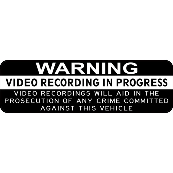 DOPASTICKER Video Recording In Progress Sticker Phone Sticker, Latop ...
