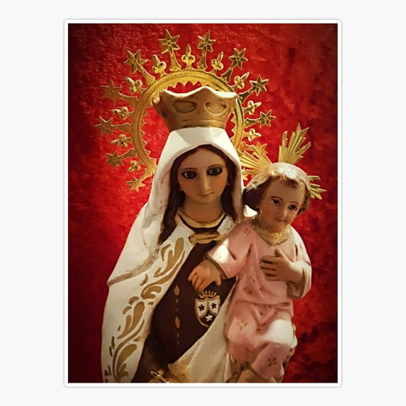 DOPASTICKER Virgen Del Carmen - Our Lady Of Mount Carmel Sticker, Phone ...