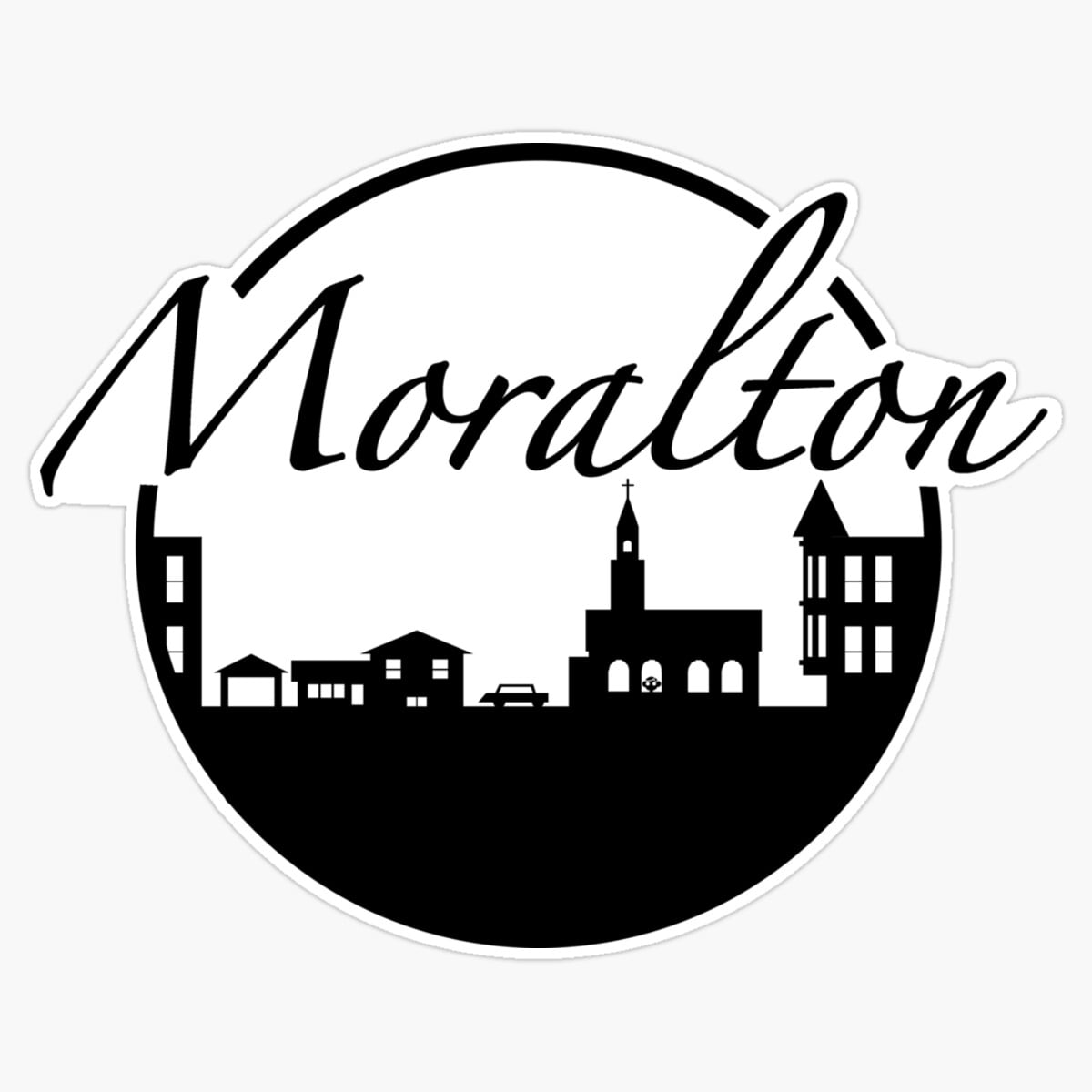 DOPASTICKER Visit Moralton! Sticker, Phone Sticker Car Stickers ...