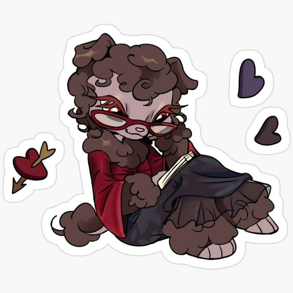 DOPASTICKER Vivienne Anthro Lps Sticker, Waterproof Decal For Pet ...