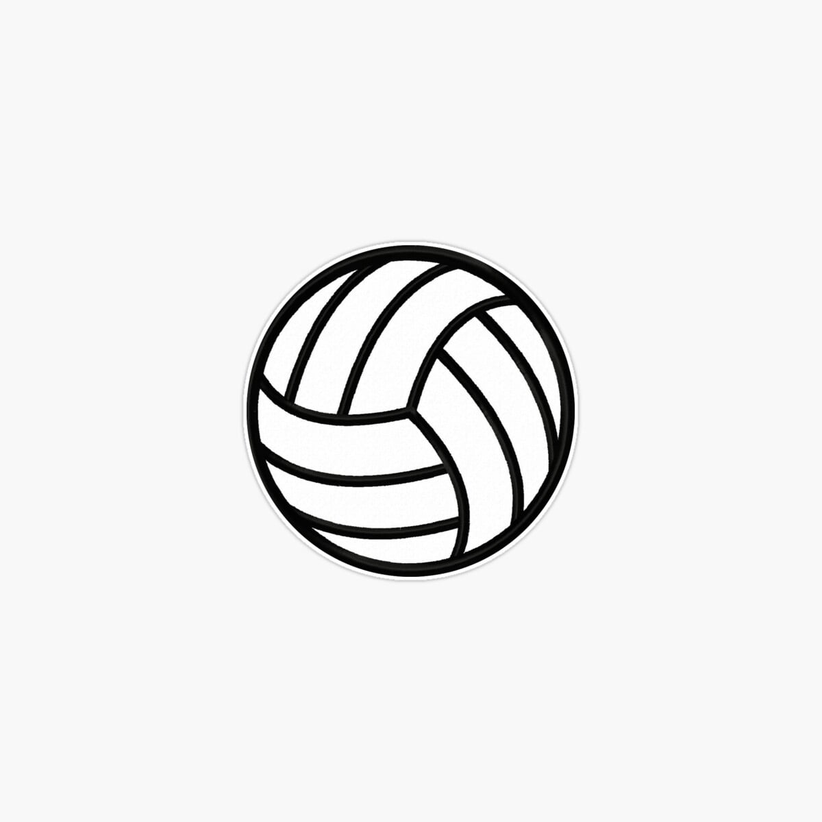 DOPASTICKER Volleyball Sticker, Phone Sticker Car Stickers, Birthday ...