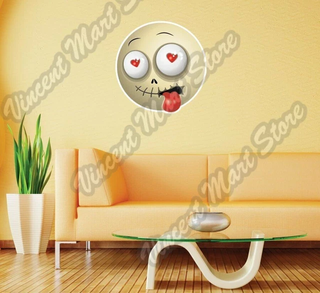 DOPASTICKER Voodoo Macumba Smiley Emotions Love Corpse Wall Sticker ...