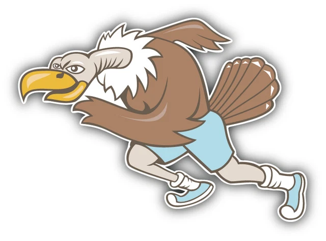 DOPASTICKER Vulture Buzzard Condor Runner Sticker Decal Phone Decal ...