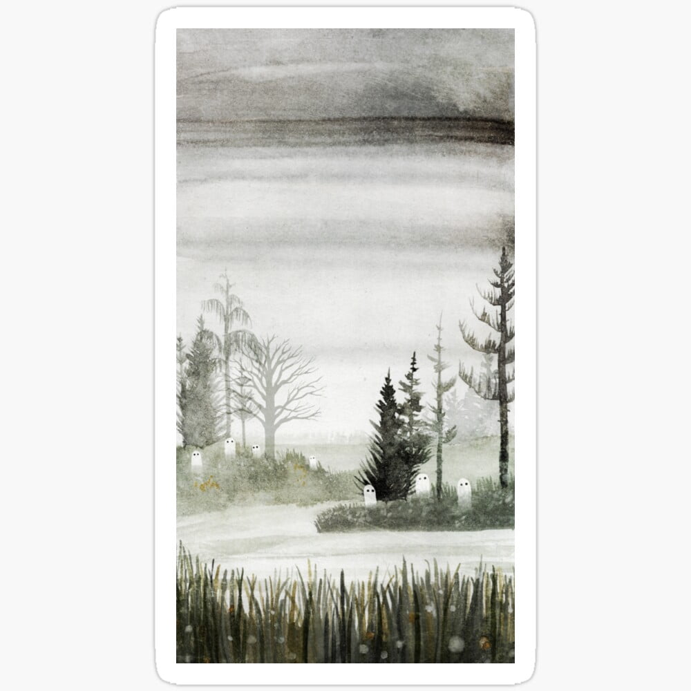DOPASTICKER Wading Through The Marshes Sticker Phone Decal Water Bottle ...