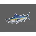 DOPASTICKER Wahoo Sticker Animal Fish Ocean Wildlife Nature Gift ...