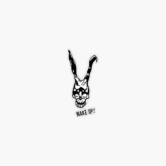 DOPASTICKER Wake Up! Sticker, Phone Sticker Water Bottle Sticker Car ...