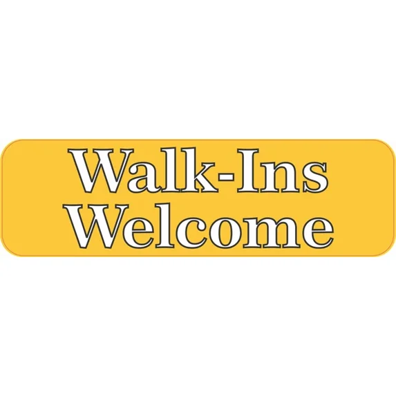 DOPASTICKER Walk-Ins Welcome Sticker Business Stickers Door Sticker ...