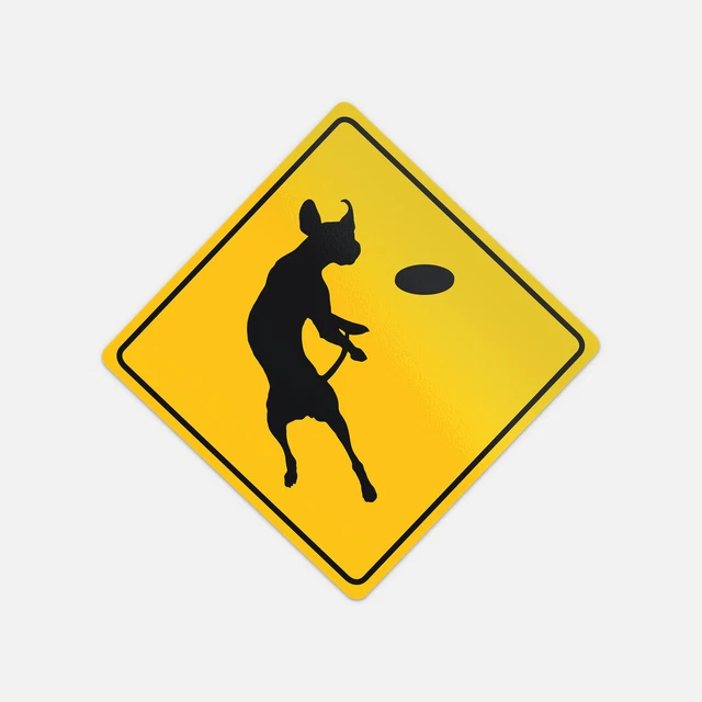 DOPASTICKER Warning Sign Dog Agility Sticker Decal Phone Decal Water ...