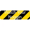 DOPASTICKER Watch Your Noggin Stickers Business Safety Sticker Phone ...