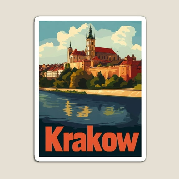 DOPASTICKER Wawel Castle Stands Proudly On The Banks Of The Vistula ...