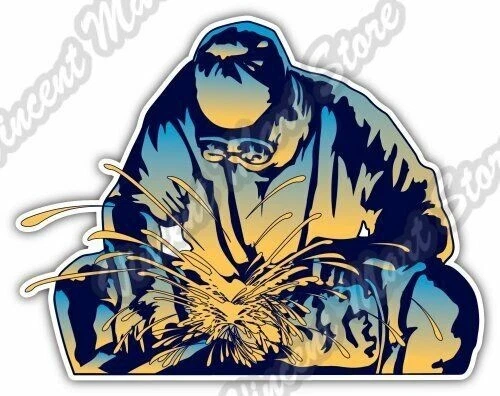 DOPASTICKER Welder Weld Welding Hood Gift Idea Car Sticker Decal Phone ...