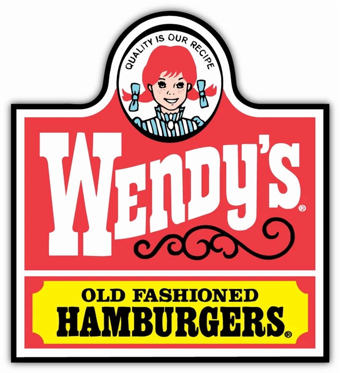 DOPASTICKER Wendy'S Logo Sticker Decal Phone Decal Water Bottle ...