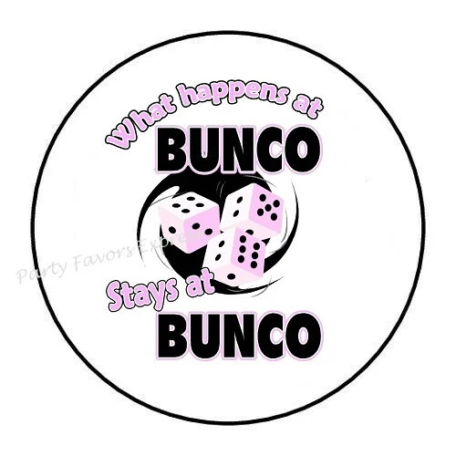 DOPASTICKER What Happens At Bunco Decorative Laptop, Phone Stickers ...