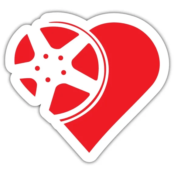 DOPASTICKER Wheel Heart Sticker Decal Phone Decal Water Bottle Stickers ...