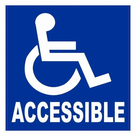 DOPASTICKER Wheelchair Accessible Sticker Phone Sticker, Latop Sticker ...