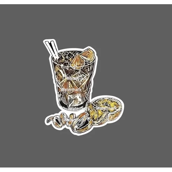 DOPASTICKER Whiskey Old Fashioned Sticker Phone Sticker, Latop Sticker ...