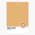 DOPASTICKER White Coffee Pantone Sticker, Phone Sticker Water Bottle ...