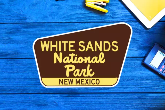DOPASTICKER White Sands National Park New Mexico Decal Decorative ...