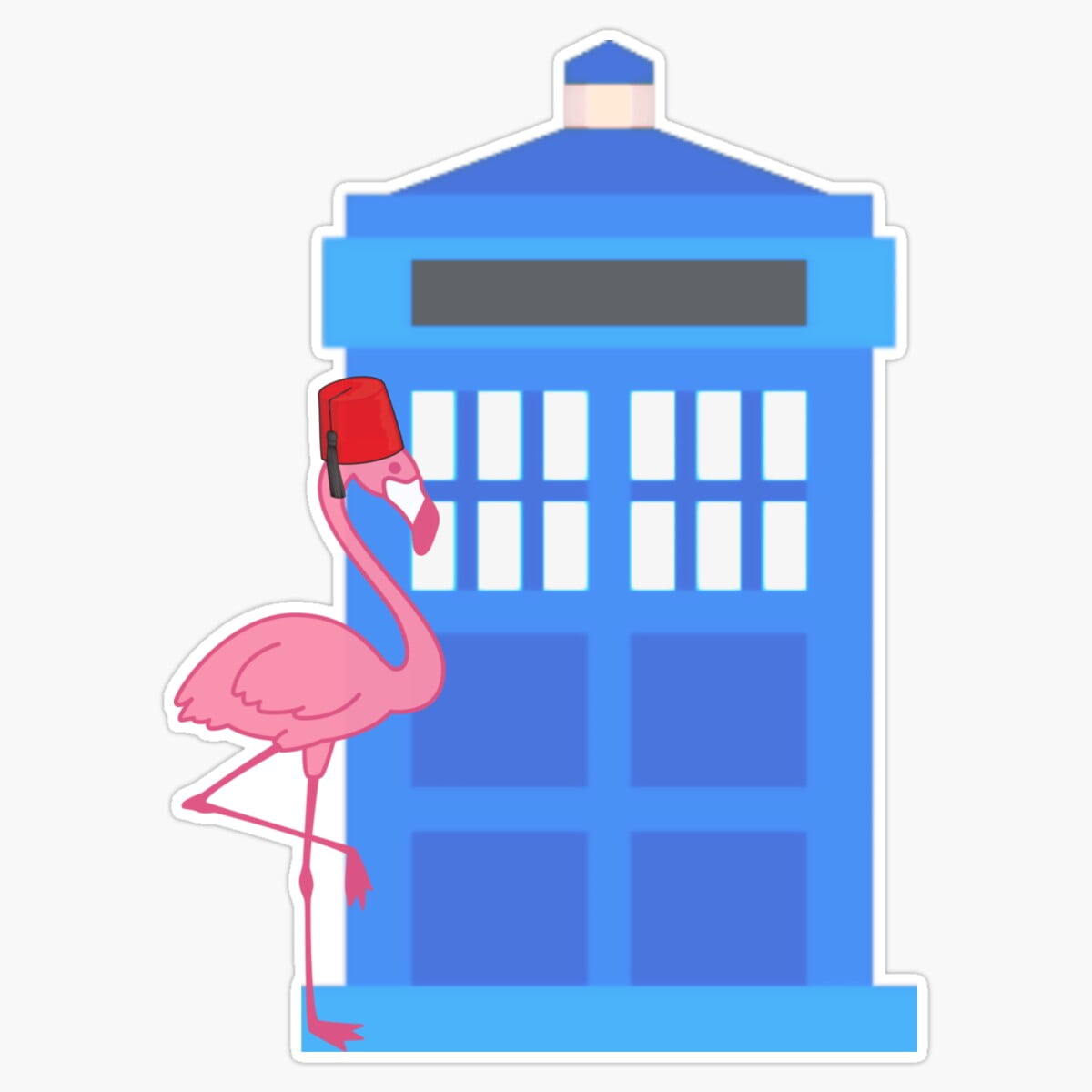 DOPASTICKER Who-Mingo Sticker, Phone Sticker Car Stickers, Birthday ...