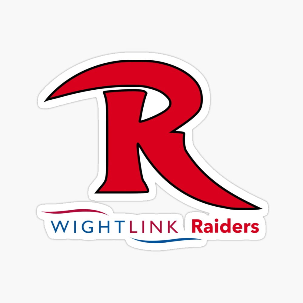 DOPASTICKER Wightlink Raiders Retro Ice Hockey Team Logo - Hot Trending ...
