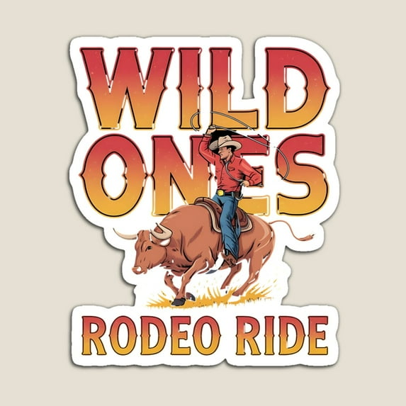 DOPASTICKER Wild Ones Rodeo Ride - Traditional Cowboy - Cowboy Spirit ...