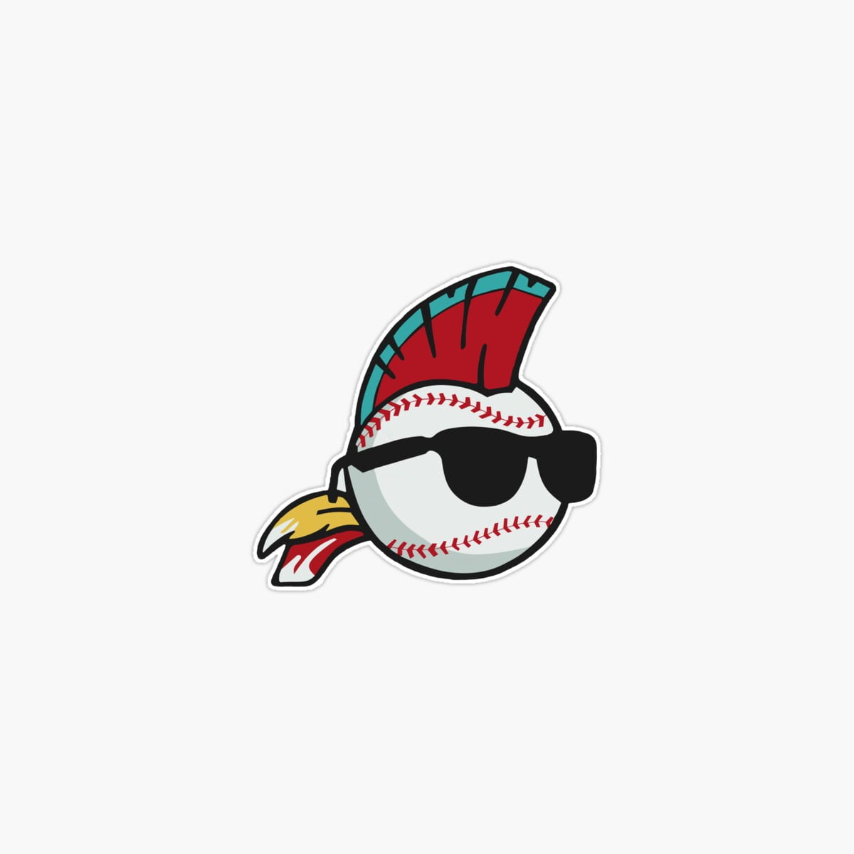 DOPASTICKER Wild Thang Sticker, Phone Sticker Water Bottle Sticker Car ...