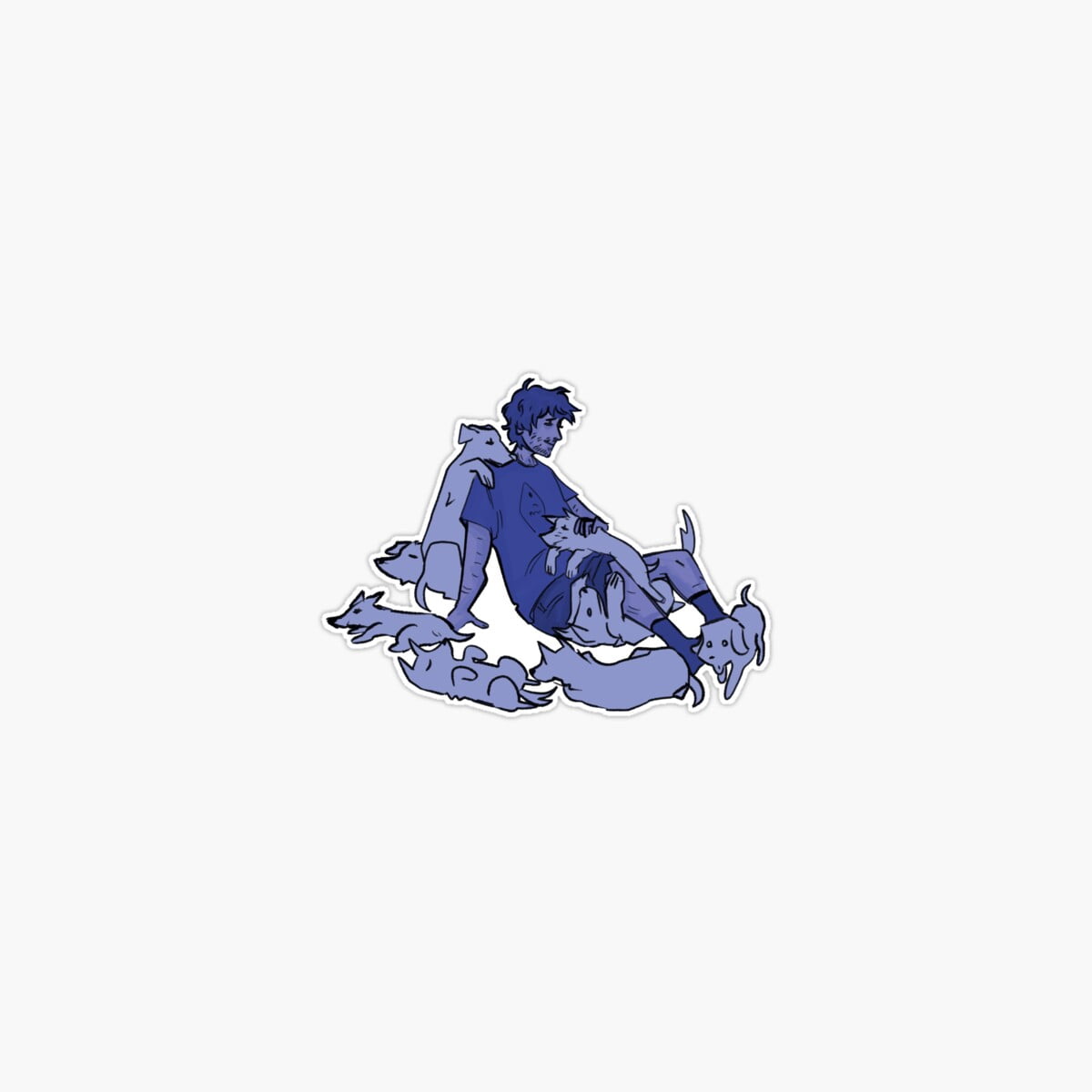 DOPASTICKER Will Graham Dogs Sticker, Phone Sticker Car Stickers ...