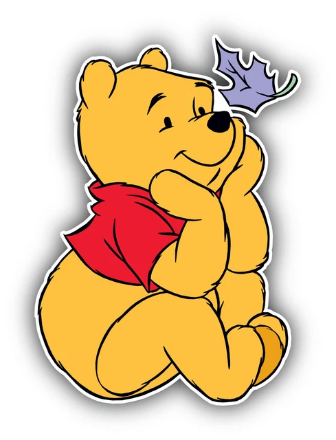 DOPASTICKER Winnie The Pooh Cartoon Sticker Decal Phone Decal Water ...