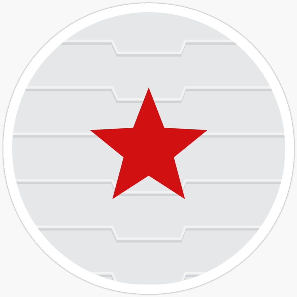 DOPASTICKER Winter Soldier Sticker Phone Sticker, Latop Sticker, Lover ...