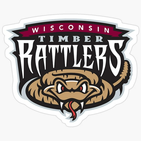 DOPASTICKER Wisconsin Timber Rattlers Icons Perfect Sticker Gift ...