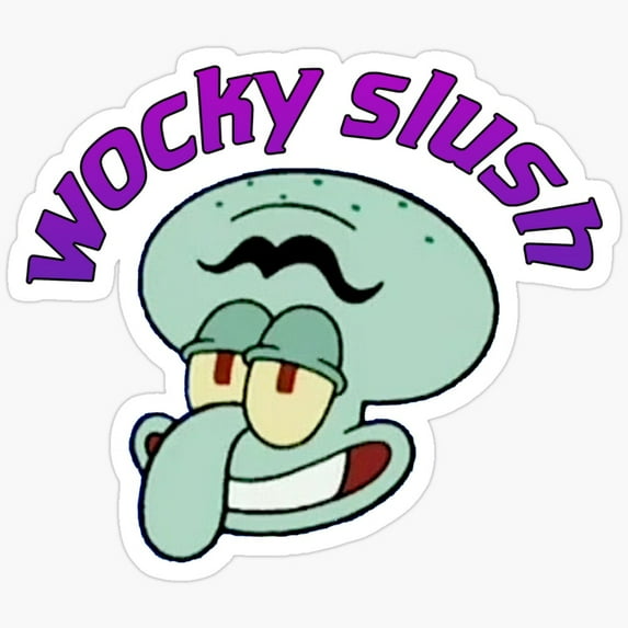 DOPASTICKER Wocky Slush Squilliam Sticker Phone Sticker, Latop Sticker ...