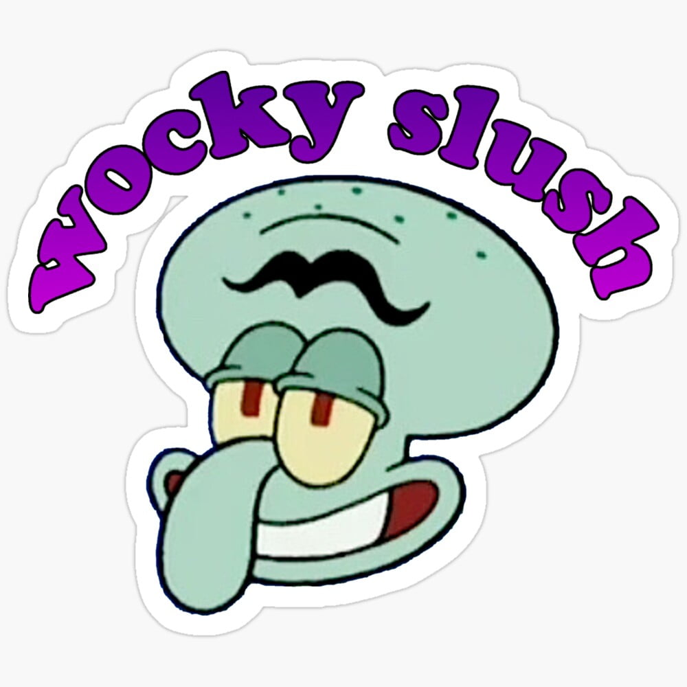 DOPASTICKER Wocky Slush Squilliam Sticker Phone Sticker, Latop Sticker ...