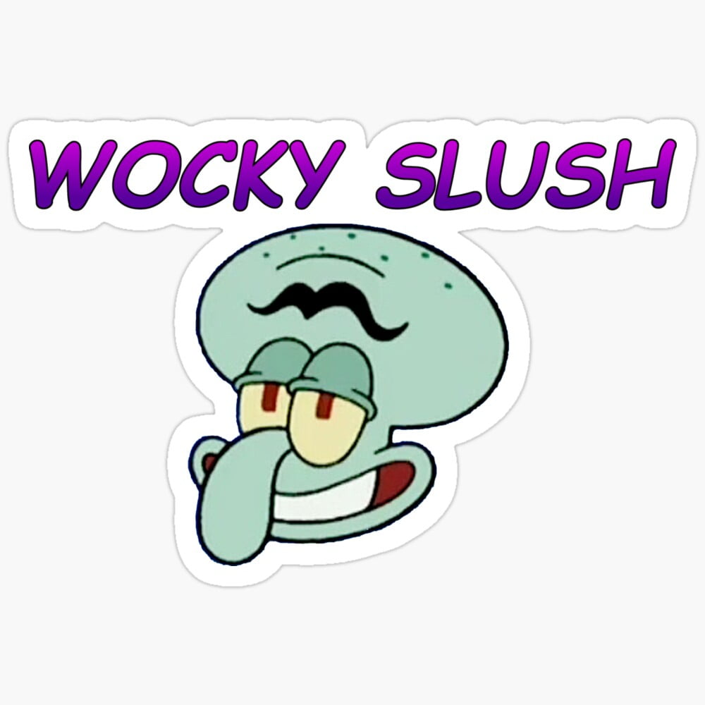 DOPASTICKER Wocky Slush Squilliam Sticker Phone Sticker, Latop Sticker ...