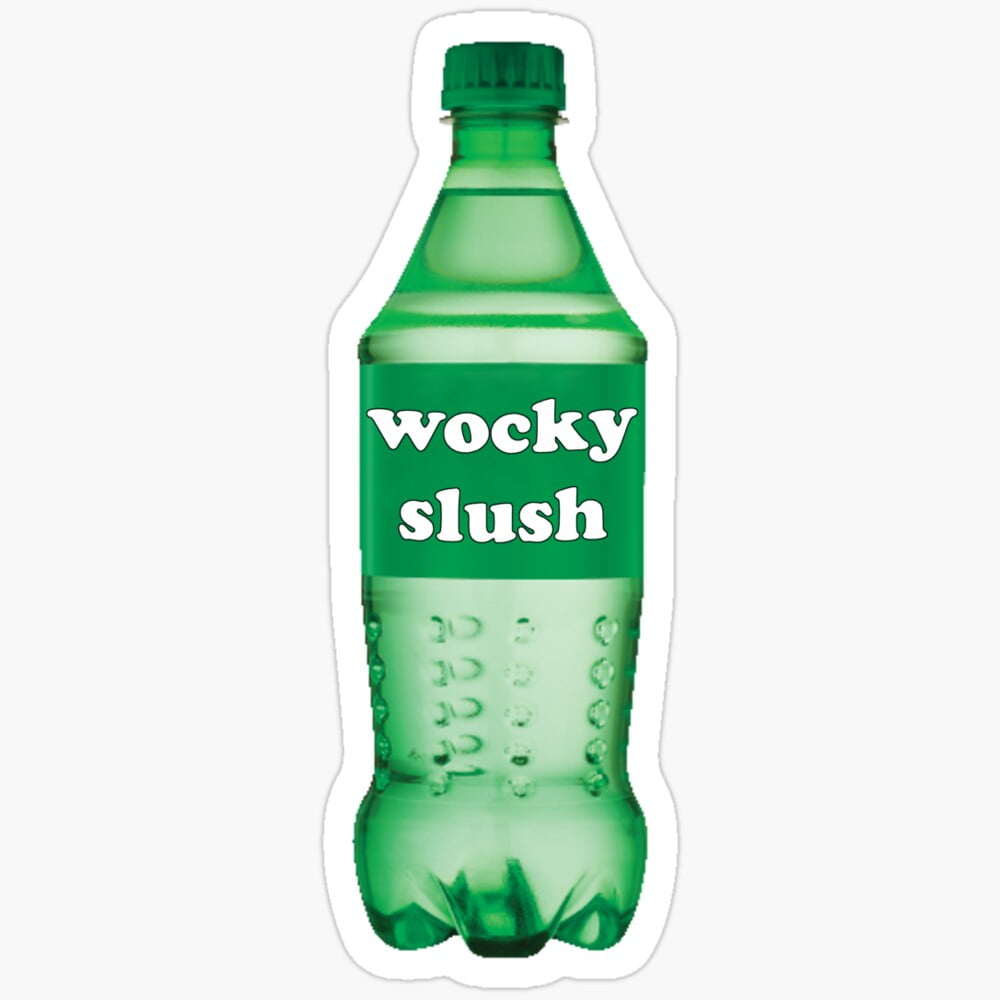 DOPASTICKER Wocky Slush Sticker (Green) Sticker Phone Sticker, Latop ...