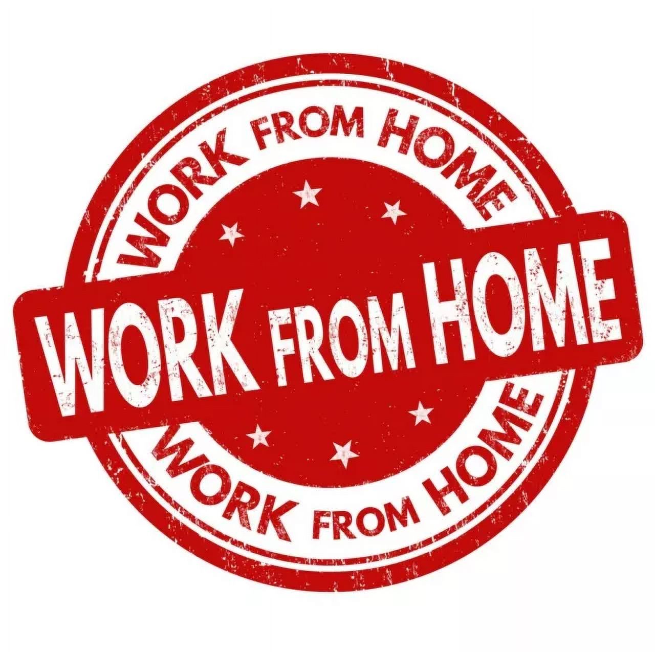 DOPASTICKER Work From Home Health Fight Pandemic Decal Vehicle Car Usa ...