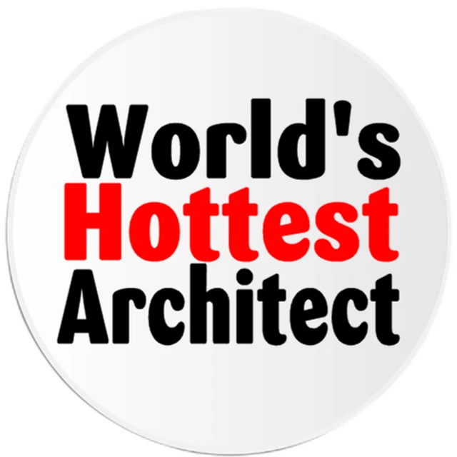 DOPASTICKER World'S Hottest Architect Sticker, Architecture Phone Decal ...